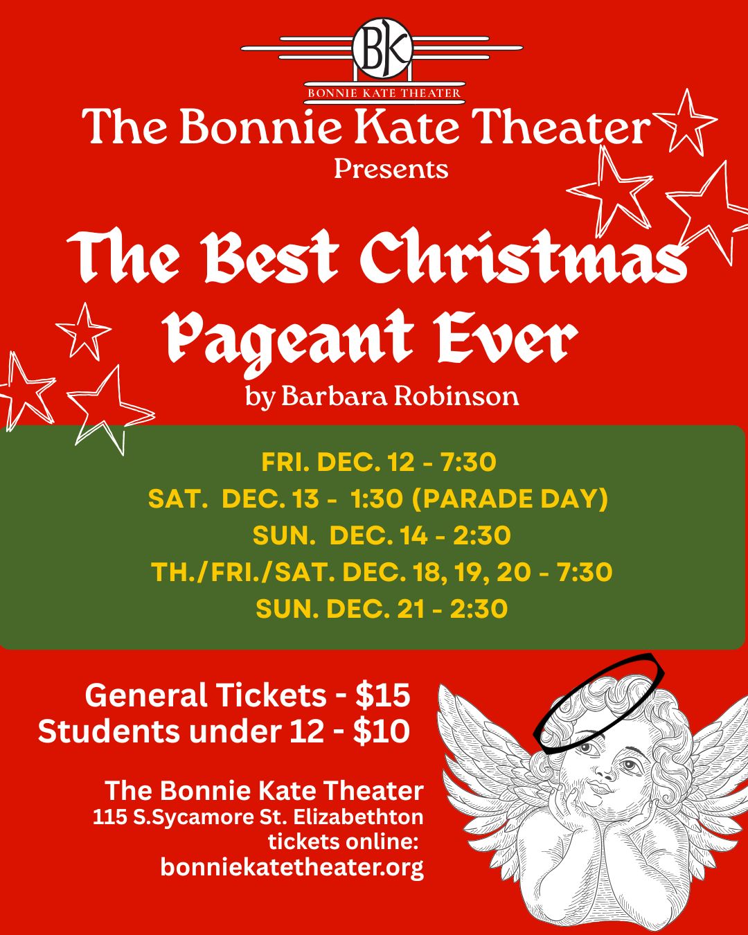 Bonnie Kate Theater | Cinema, Music, Theatre Arts, Events ...
